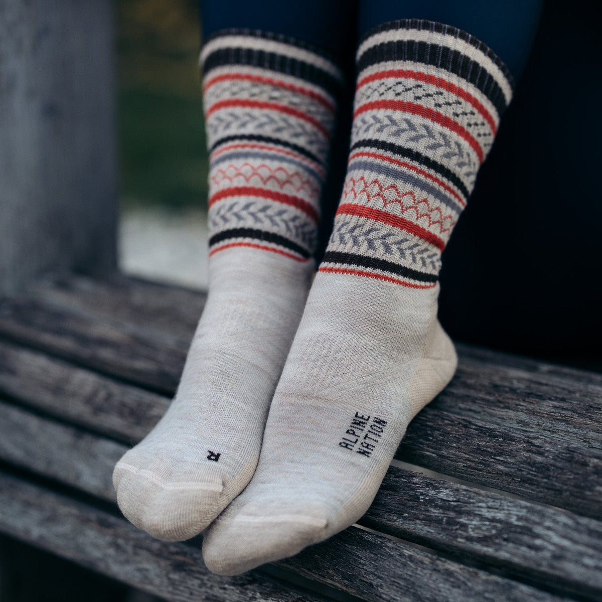 Abisko Merino Socks - Pumpkin Spice – Alpine Nation Outdoor Clothing